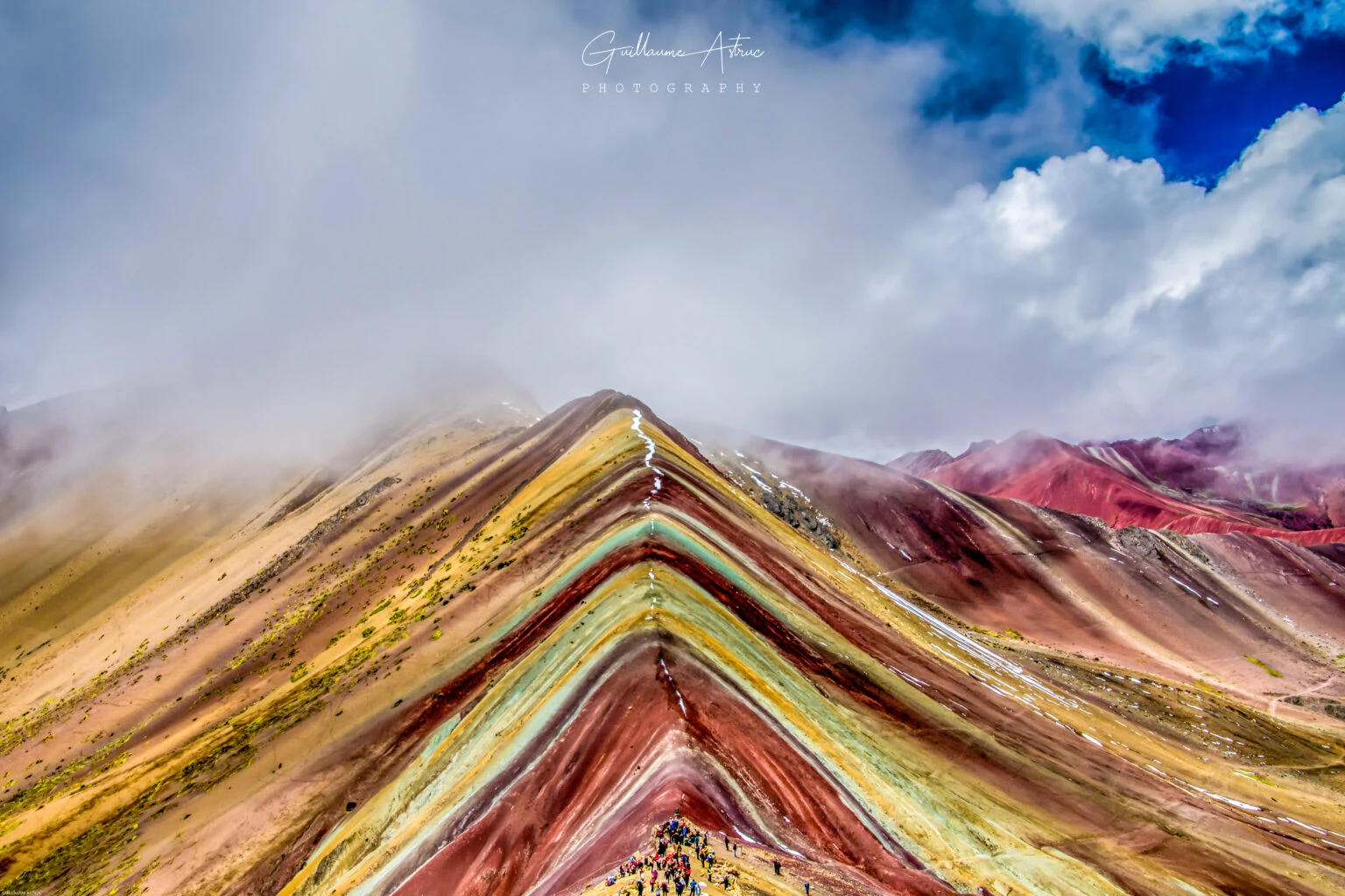 Vinicunca ou Rainbow Mountains, Pérou - Guillaume Astruc Photography