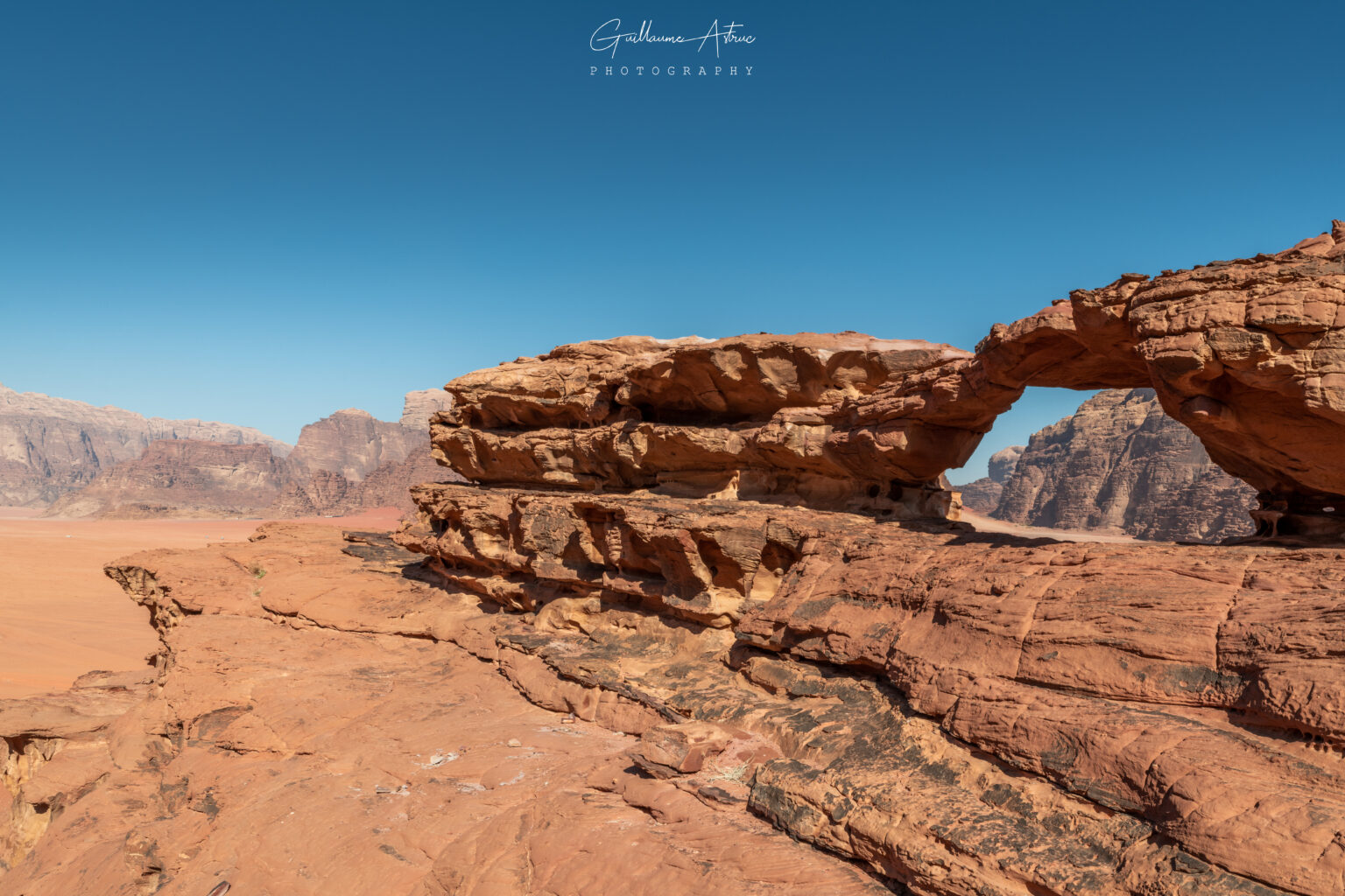 Little Bridge à Wadi Rum - Guillaume Astruc Photography
